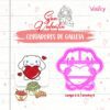 Cortador de galleta - cinnamoroll con corazón - incluye marcador - San ...